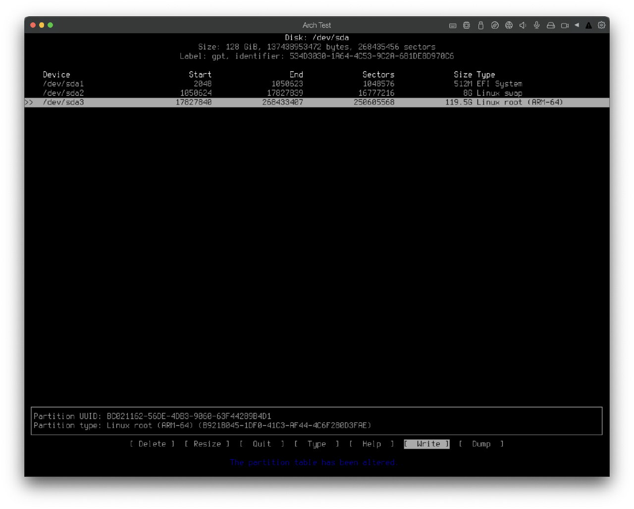 Arch Linux Parallels VM on M1 (Apple Silicon) · mattmoore.io