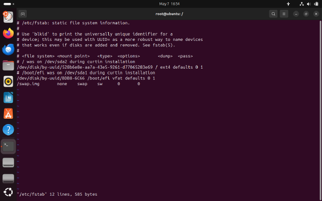 Ubuntu 24.04 LTS with btrfs subvolumes · mattmoore.io